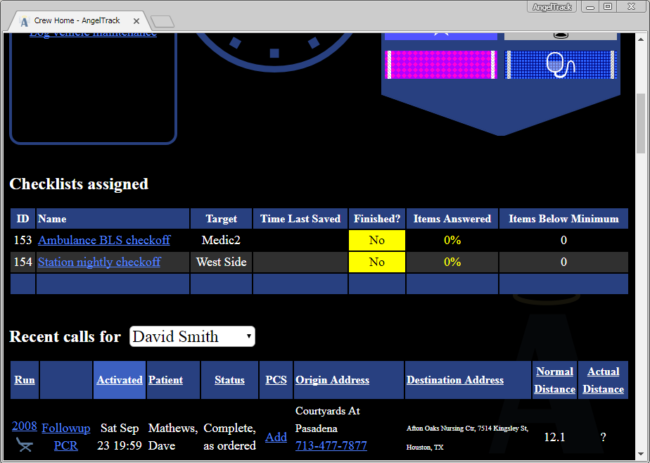 Customizable Checklists