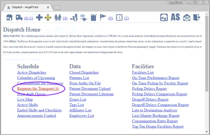 How Facilities Can Request Transport from Your Agency Through ...