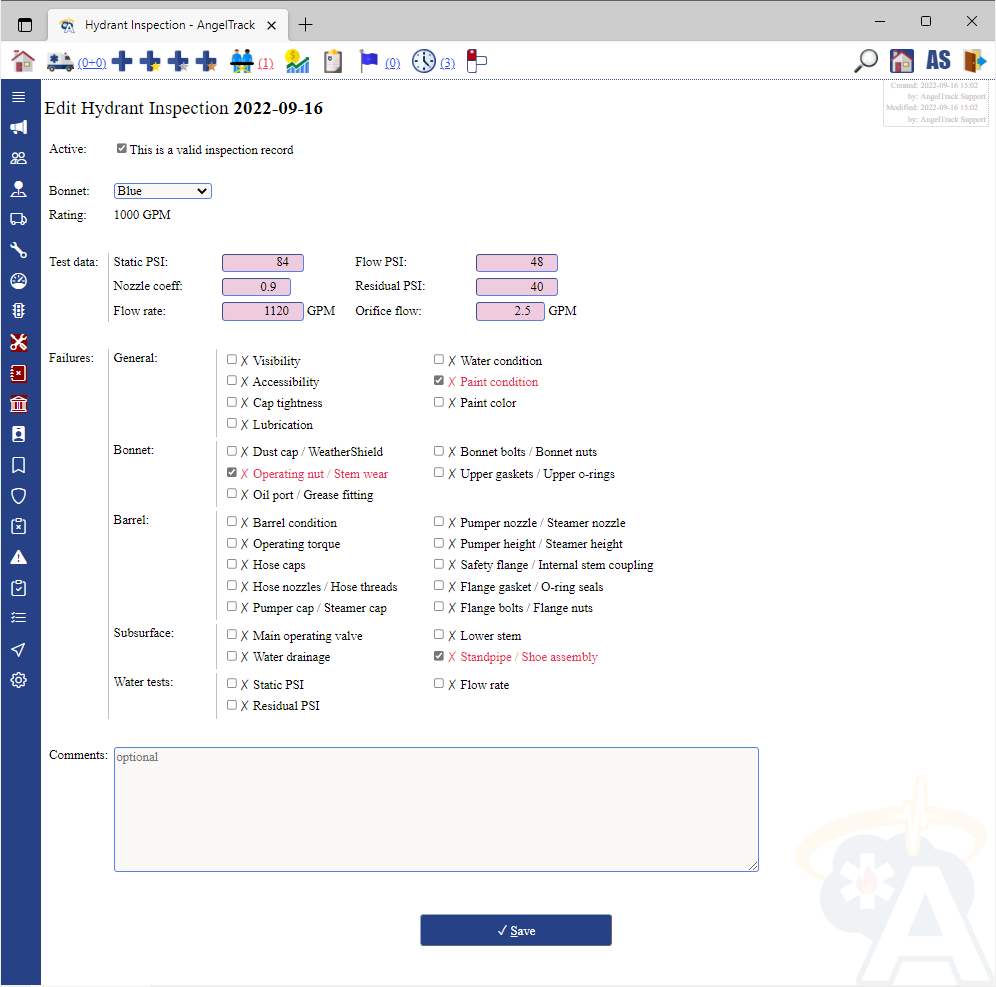 Fire Hydrant Inspections
