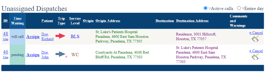 Employee Scheduler / Scheduled Shifts in AngelTrack